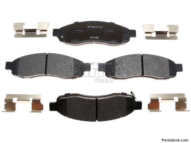 Nissan Titan Brake Pads - Disc Brake Pad - TRQ Centric DIY Solutions ...