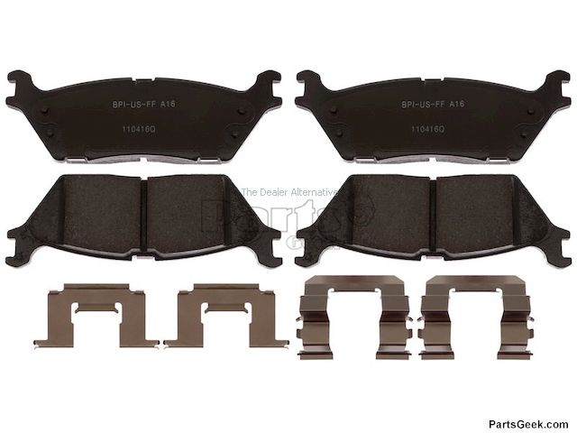 15 2015 Ford F150 Brake Pad Set - Brake - AC Delco, API, Advics ...