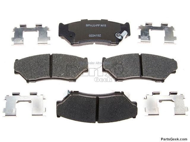 00 2000 Chevrolet Tracker Brake Pad Set - Brake - AC Delco, API, Beck ...
