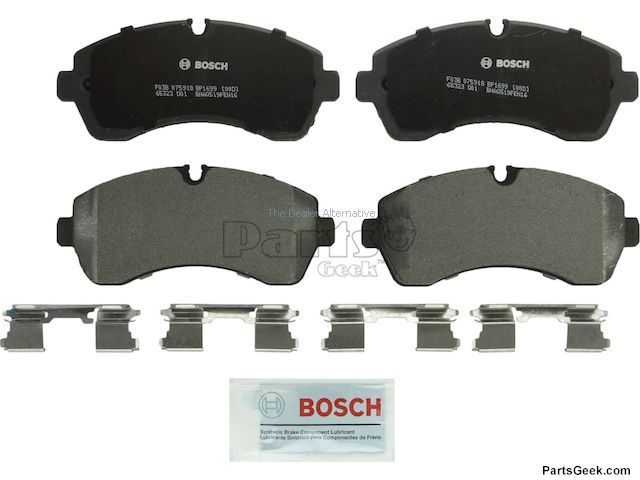19 2019 Mercedes Sprinter 2500 Brake Pad Set - Brake - API, ATE ...