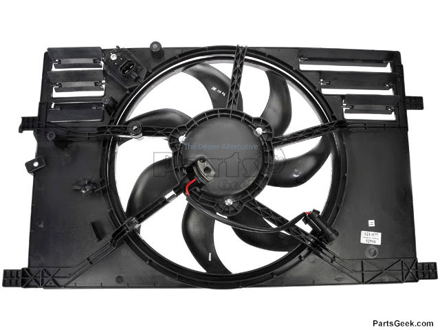16 2016 Jeep Renegade Radiator Fan Assembly - Cooling System - APDI ...