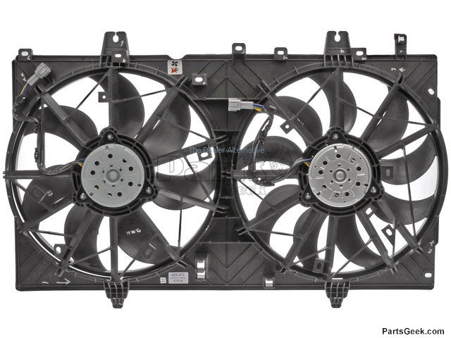 20 2020 Nissan Rogue Radiator Fan Assembly - Cooling System - Dorman ...