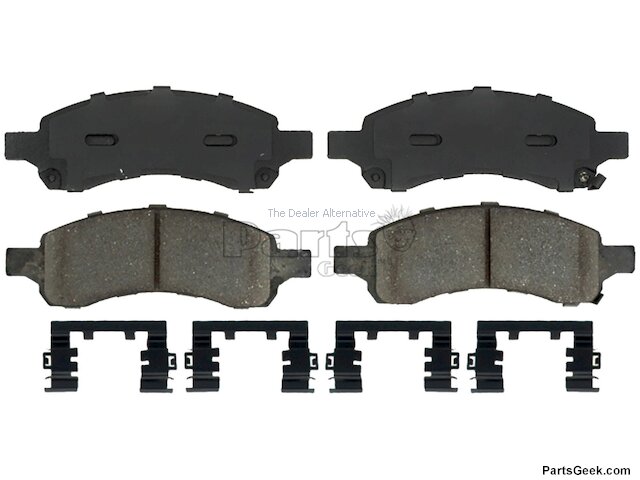 16 2016 Chevrolet Traverse Brake Pad Set - Brake - AC Delco, API ...