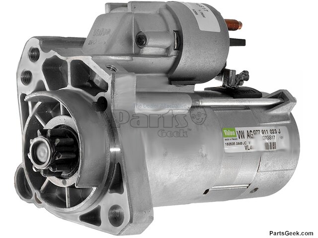 VW Volkswagen Touareg Starter - Starters - Valeo Vemo WAI Global Pure ...