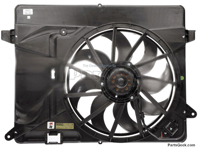 Buick Encore Radiator Fan - Cooling System - Replacement Action Crash ...