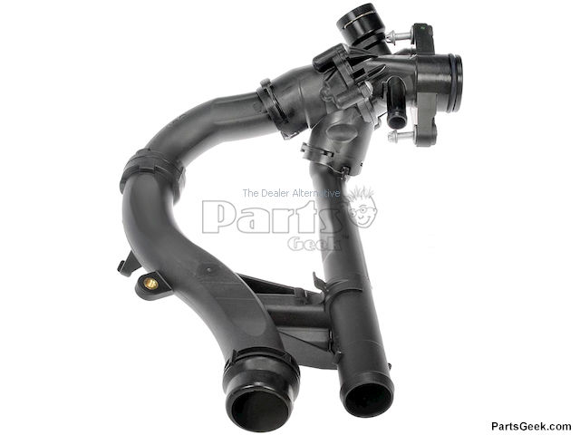 Mercedes C300 Thermostat Housing - T-Stat Housing - Replacement Dorman ...