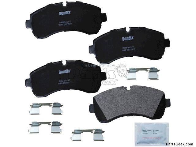 19 2019 Mercedes Sprinter 2500 Brake Pad Set - Brake - AC Delco, API ...