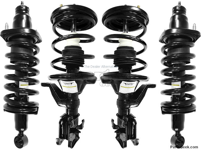 02 2002 Honda Civic Strut Assembly - Suspension - API, Autopart Premium ...