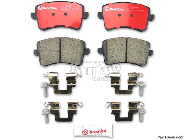 16 2016 Audi Q5 Brake Pad Set - Brake - AC Delco, API, ATE, Akebono ...