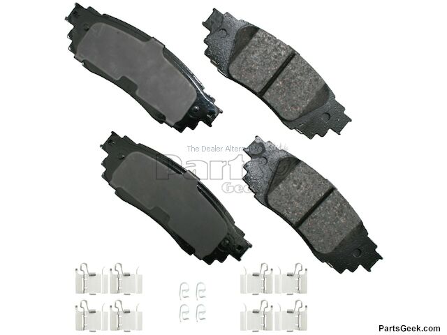 19 2019 Toyota RAV4 Brake Pad Set - Brake - AC Delco, API, Advics ...
