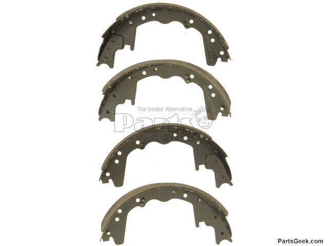 Ford F350 Brake Shoes - Brake Drum Shoe - Motorcraft Wagner Raybestos ...