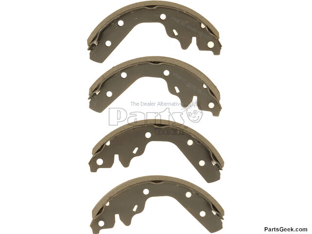 Dodge Neon Brake Shoes - Brake Drum Shoe - Centric Wagner Raybestos API ...
