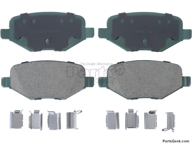 17 2017 Ford Explorer Brake Pad Set - Brake - AC Delco, API, Advics ...