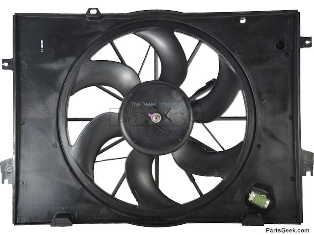 Hyundai Tucson Radiator Fan - Cooling System - Replacement Action Crash ...