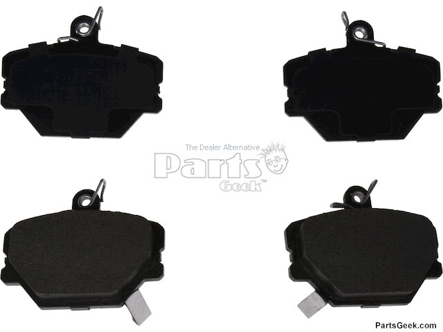 09 2009 Smart Fortwo Brake Pad Set - Brake - API, ATE, Akebono ...