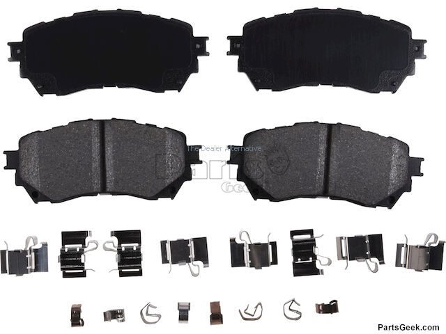 16 2016 Mazda 6 Brake Pad Set - Brake - AC Delco, API, Advics, Akebono ...