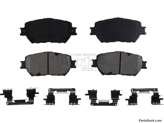 Toyota Camry Brake Pads - Disc Brake Pad - Centric DuraGo Monroe EBC ...