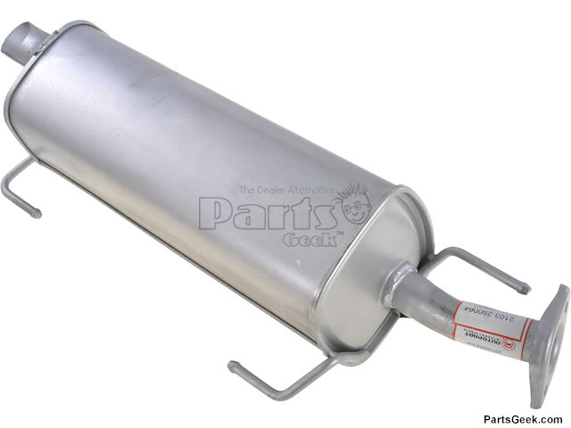09 2009 Nissan Versa Muffler - Exhaust - AP Exhaust, API, BRExhaust ...