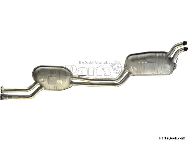 Mercedes Muffler | E300 560SL 380SL 300E - 1999 1987 1988 1985