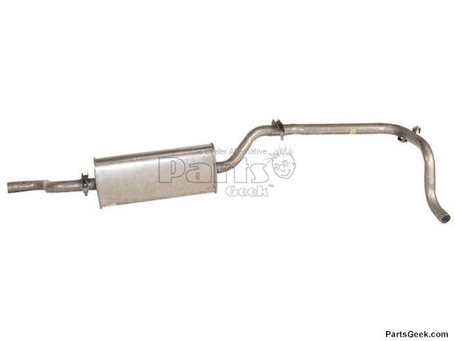 VW Volkswagen Rabbit Pickup Muffler - Mufflers - Ansa AP Exhaust - 1981 ...