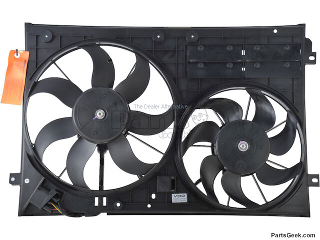 12 2012 Volkswagen Passat Radiator Fan Assembly - Cooling System - ACM ...