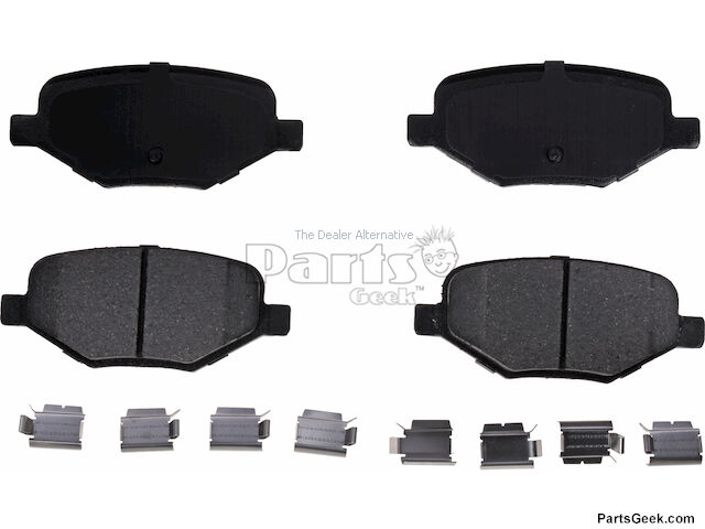 16 2016 Ford Explorer Brake Pad Set - Brake - AC Delco, API, Advics ...