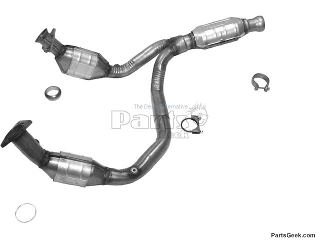 Chevrolet Suburban 1500 Catalytic Converter - Exhaust Converters ...