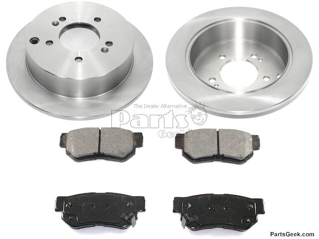 Hyundai Santa Fe Brake Pads - Disc Brake Pad - Centric Beck Arnley ...