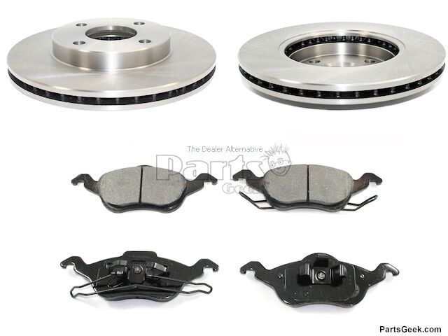 Ford Focus Brake Pads - Disc Brake Pad - DuraGo Centric EBC Motorcraft ...