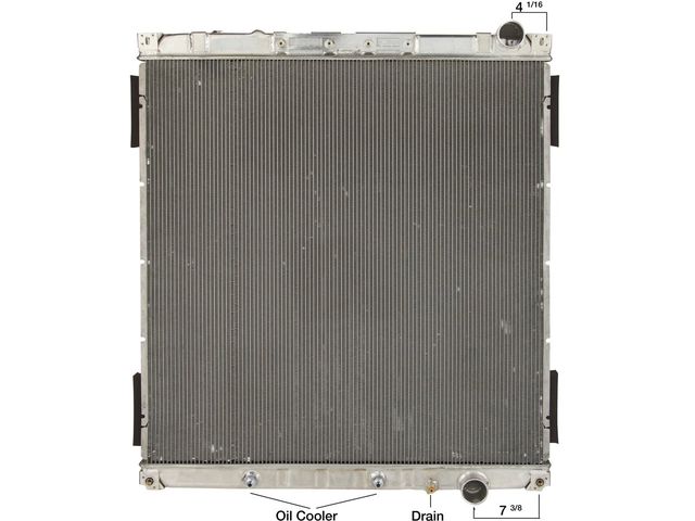 2008-2013 Freightliner Cascadia Radiator - Spectra Premium 2001-1732 ...