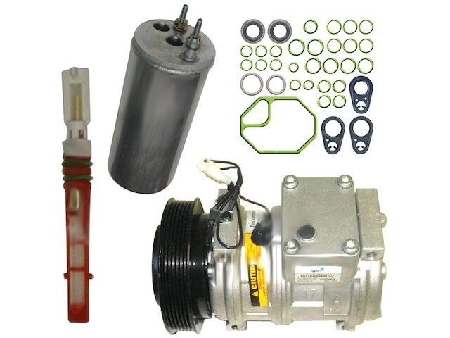 2000-2002 Jeep Wrangler A/C Compressor - GPD 9622823 - PartsGeek.com