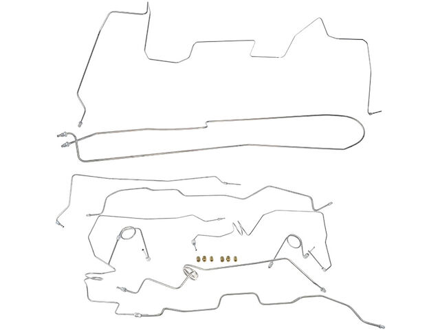 1995-1998 Chevrolet C1500 Brake Hydraulic Line Kit - Dorman 919-242 ...