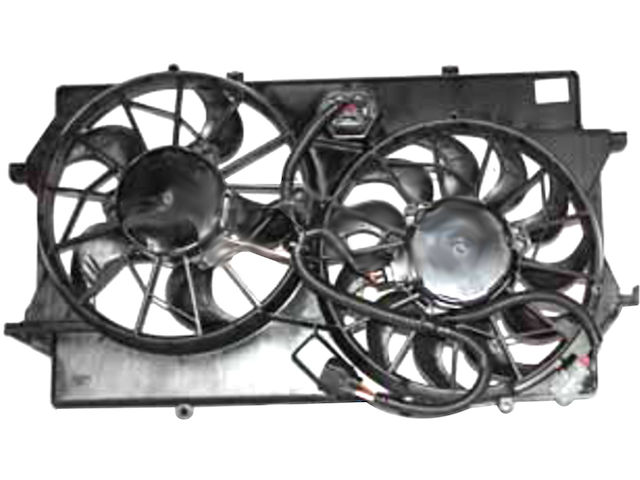 2003-2007 Ford Focus Radiator Fan Assembly - TYC 621310 - PartsGeek.com