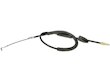 2007-2016 Jeep Wrangler Parking Brake Cable - Dorman C661268 - Rear ...