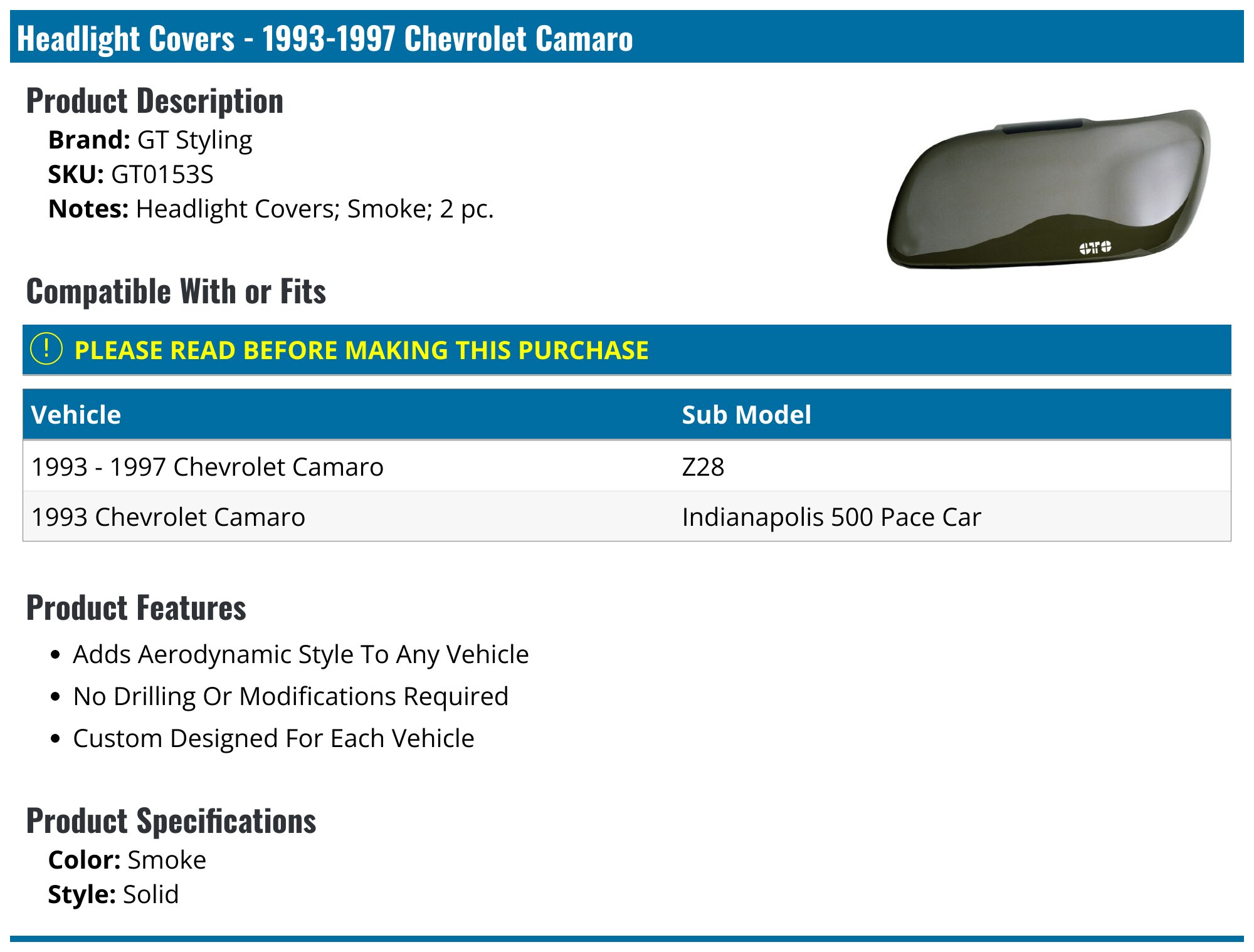 Discount Headlight Covers - Headlight Lens Replacement | Parts Geek