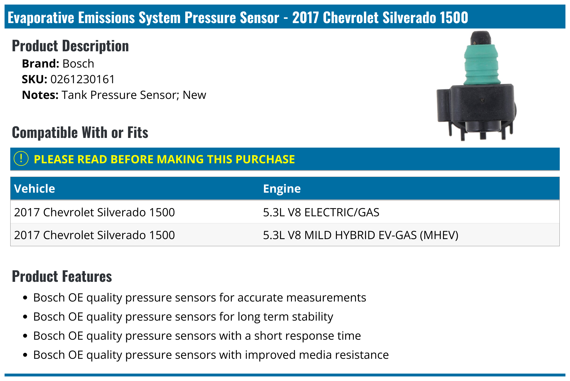 2009-2017 Chevrolet Silverado 1500 Evaporative Emissions System ...
