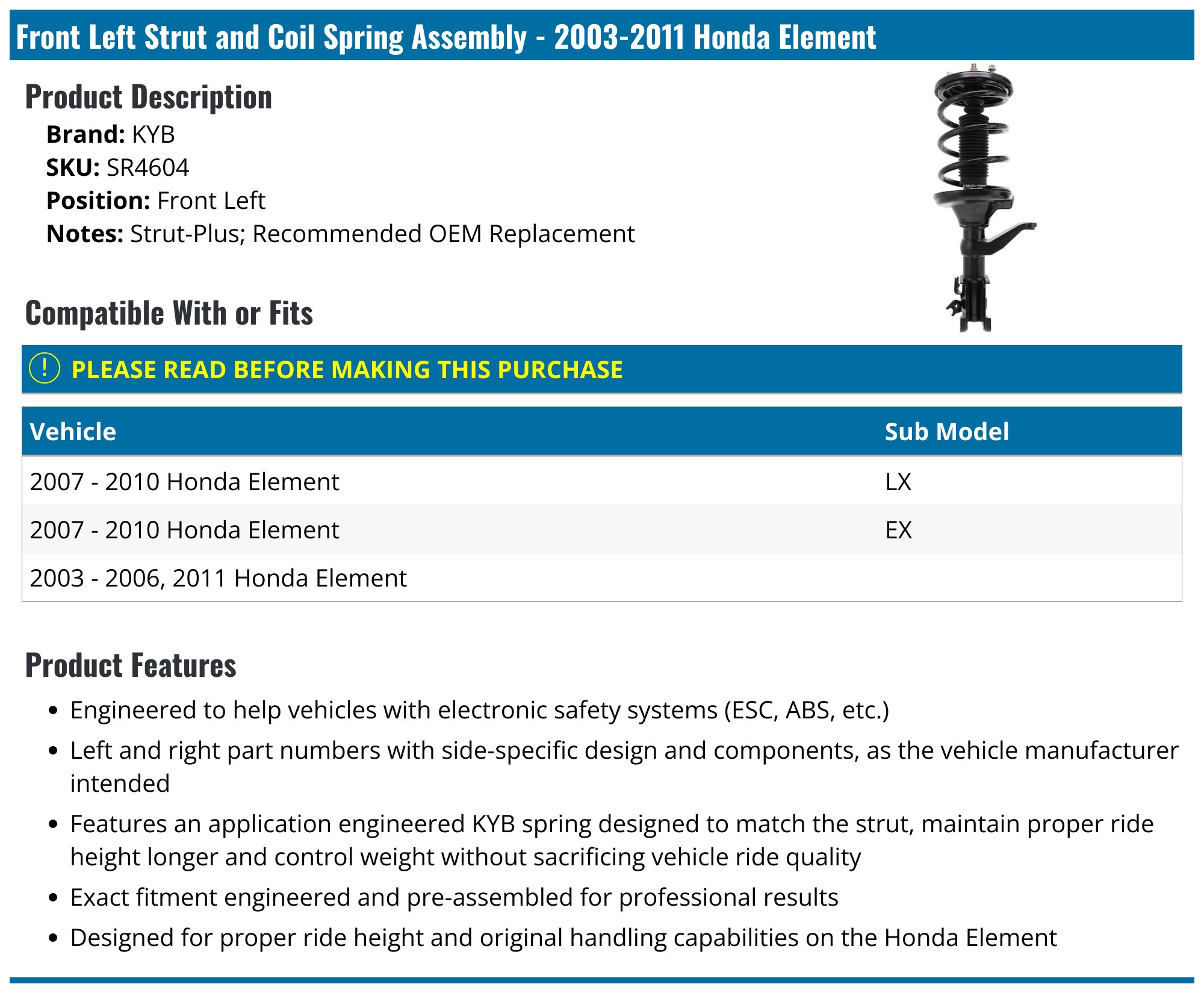 Honda Element Parts & Accessories - OEM & Aftermarket Body Parts
