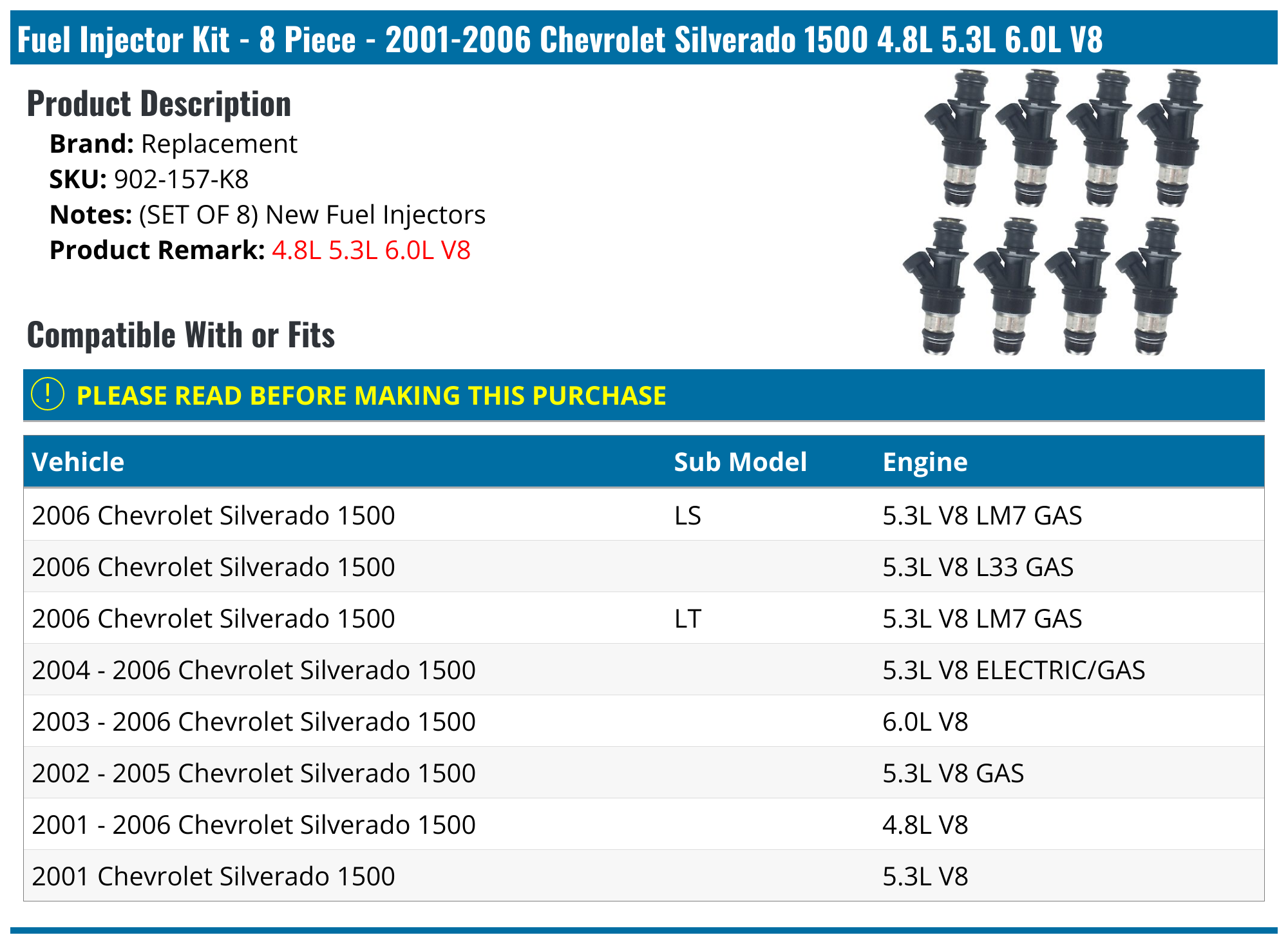 Fuel Injector Replacement - High Performance Diesel Injectors | Parts Geek