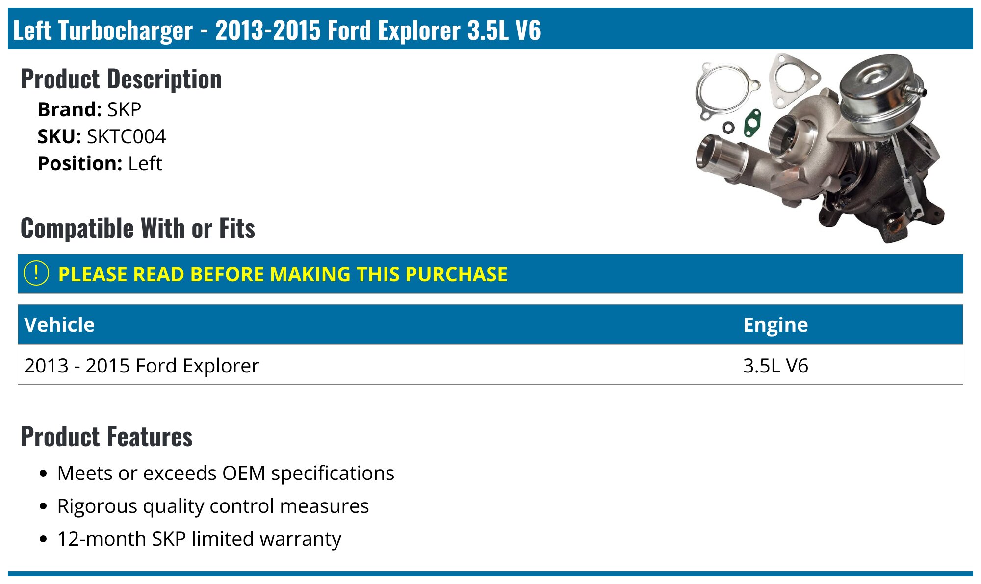 Ford Explorer Parts Catalog - Aftermarket Ford Explorer Body Parts
