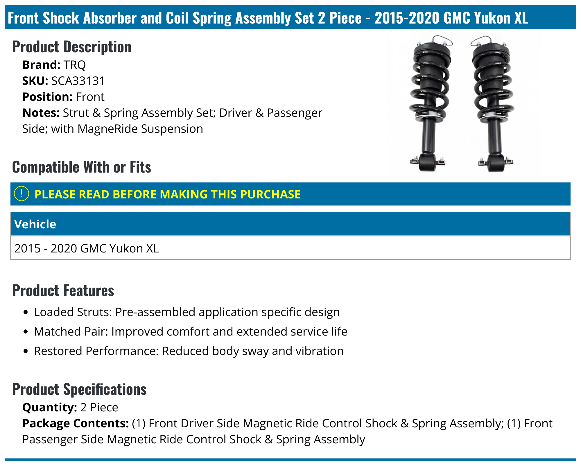 Car Shocks and Struts - Front & Rear Shock Replacement | Parts Geek