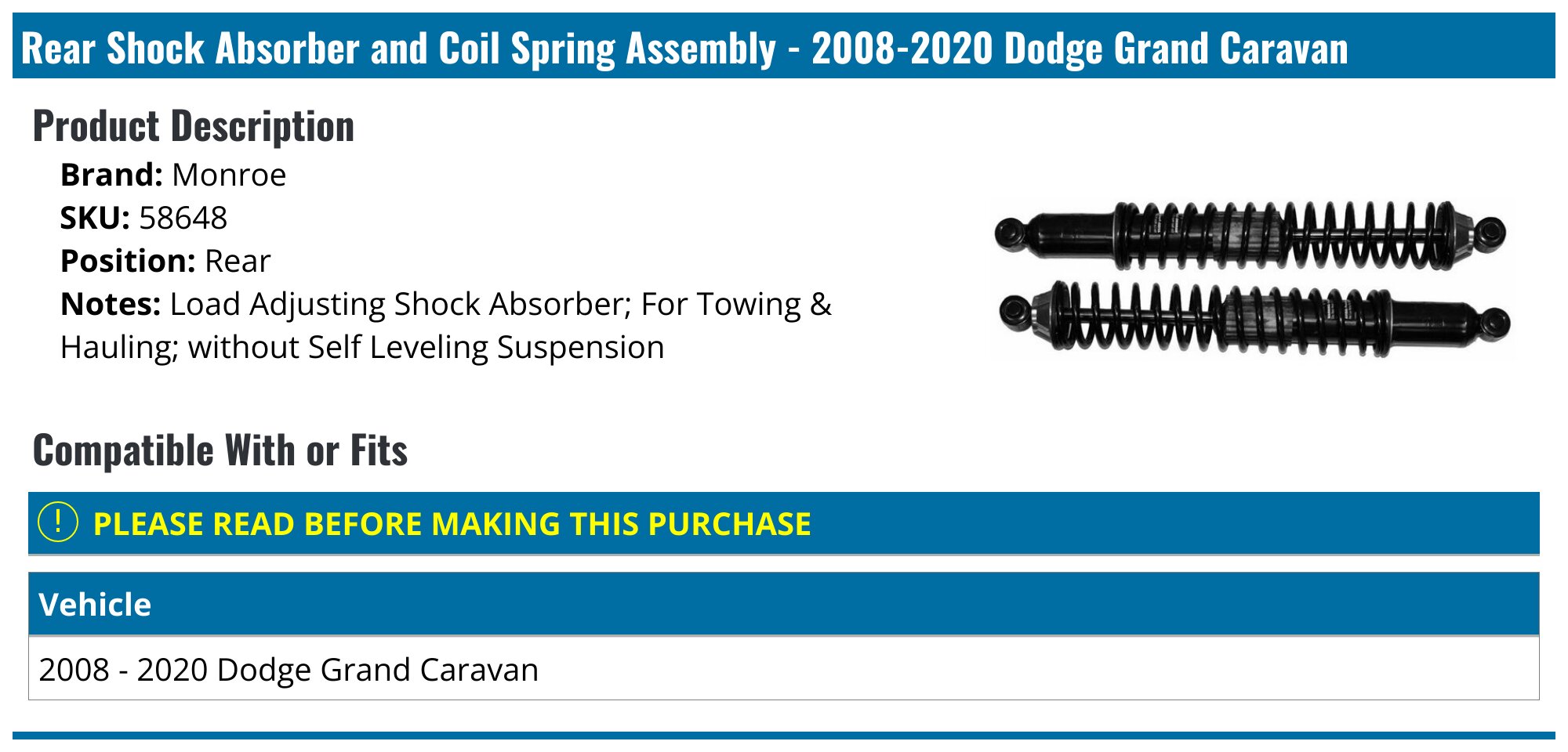 Car Shocks and Struts - Front & Rear Shock Replacement | Parts Geek