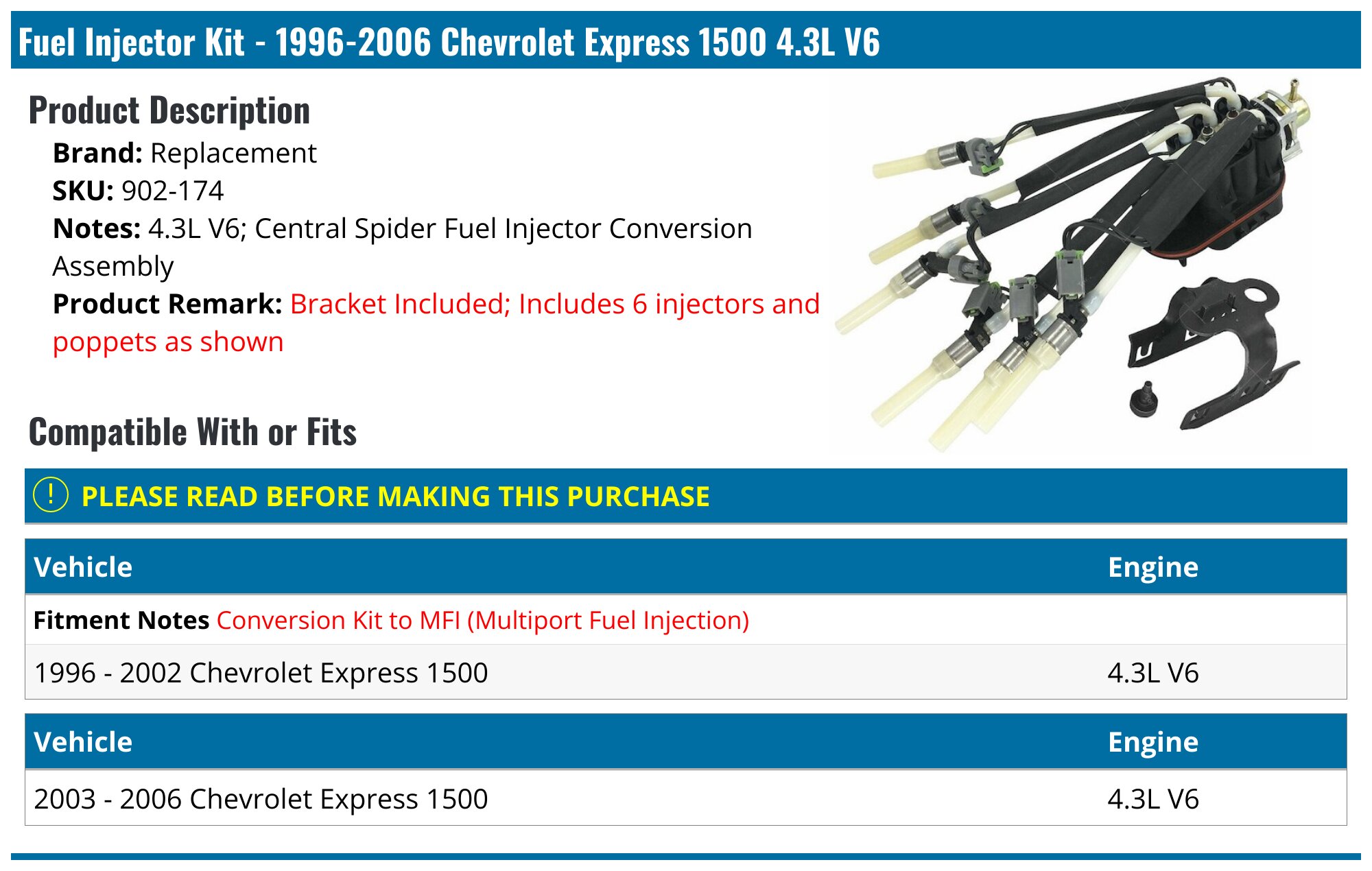 Chevrolet Express 1500 Parts & Accessories - Parts Geek