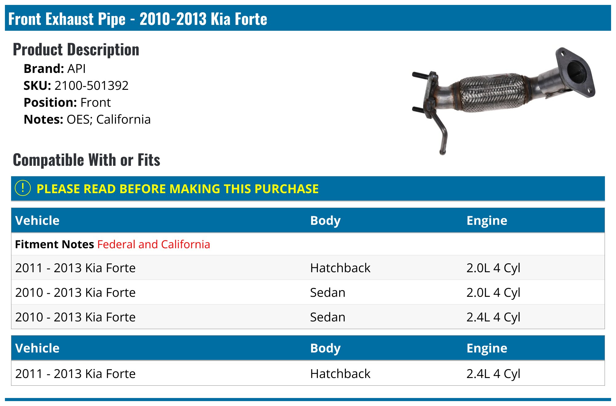 Exhaust Pipes for Car & Trucks - Exhaust Pipe Replacement Cost