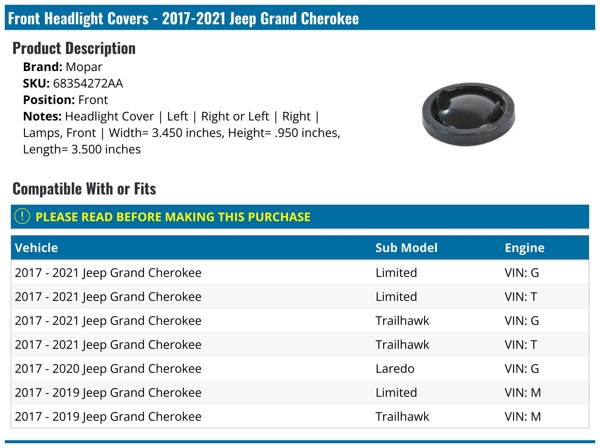 Discount Headlight Covers - Headlight Lens Replacement | Parts Geek