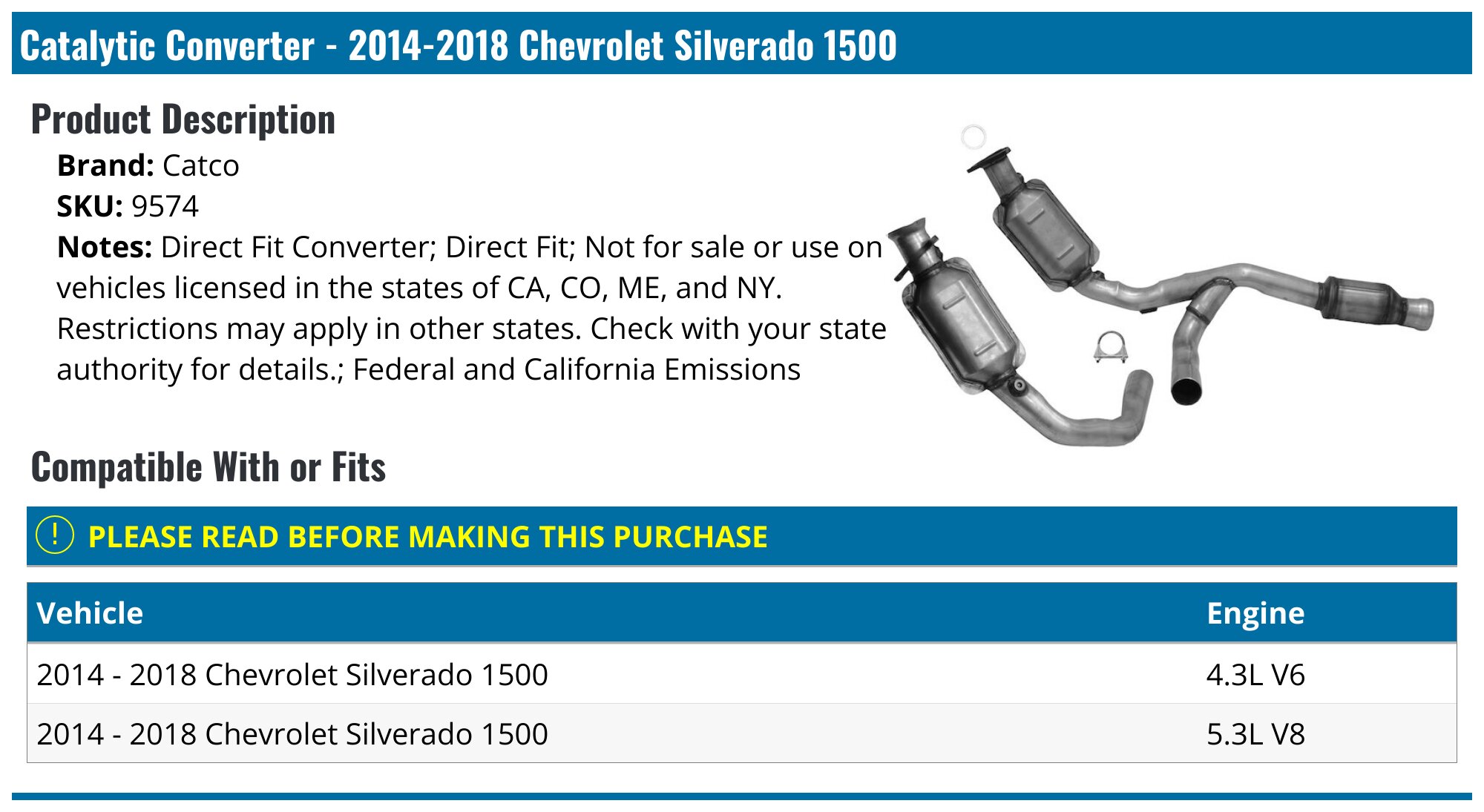 Sitemapcdatahttpswudinf Inetcom2018 Chevy Silverado Catalytic Converter