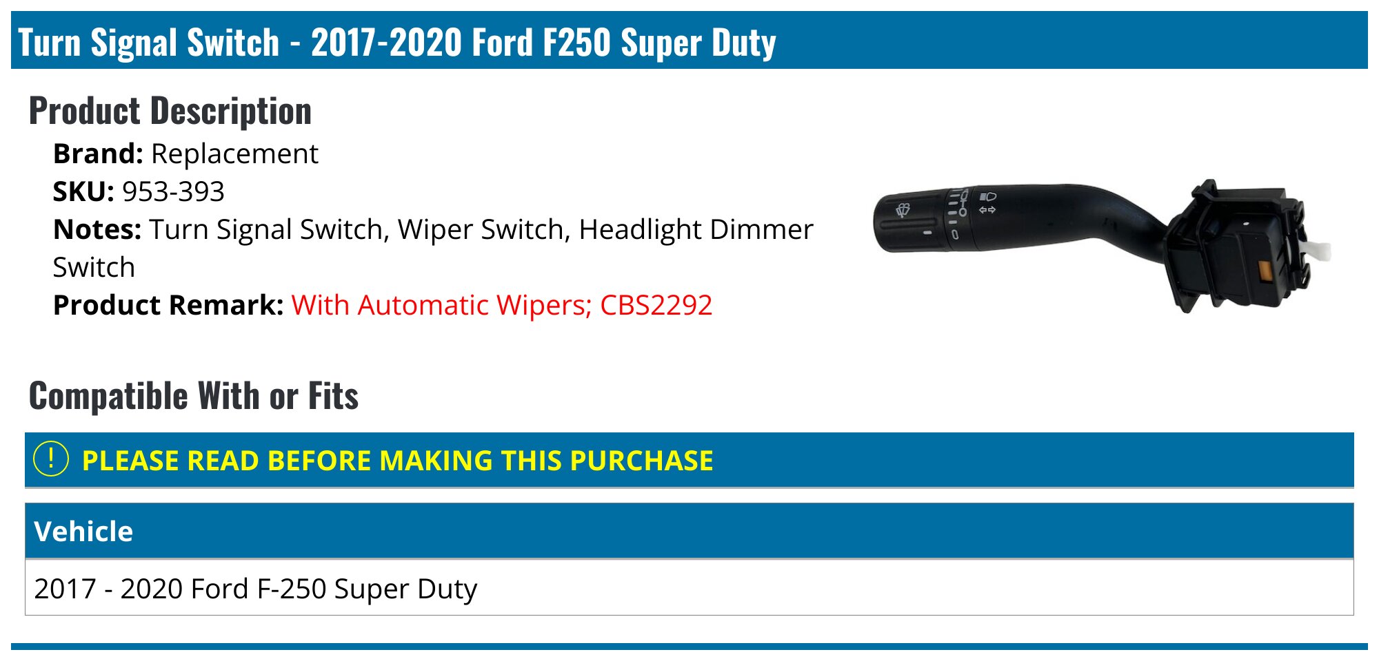 Turn Signal Switch Replacement Cost