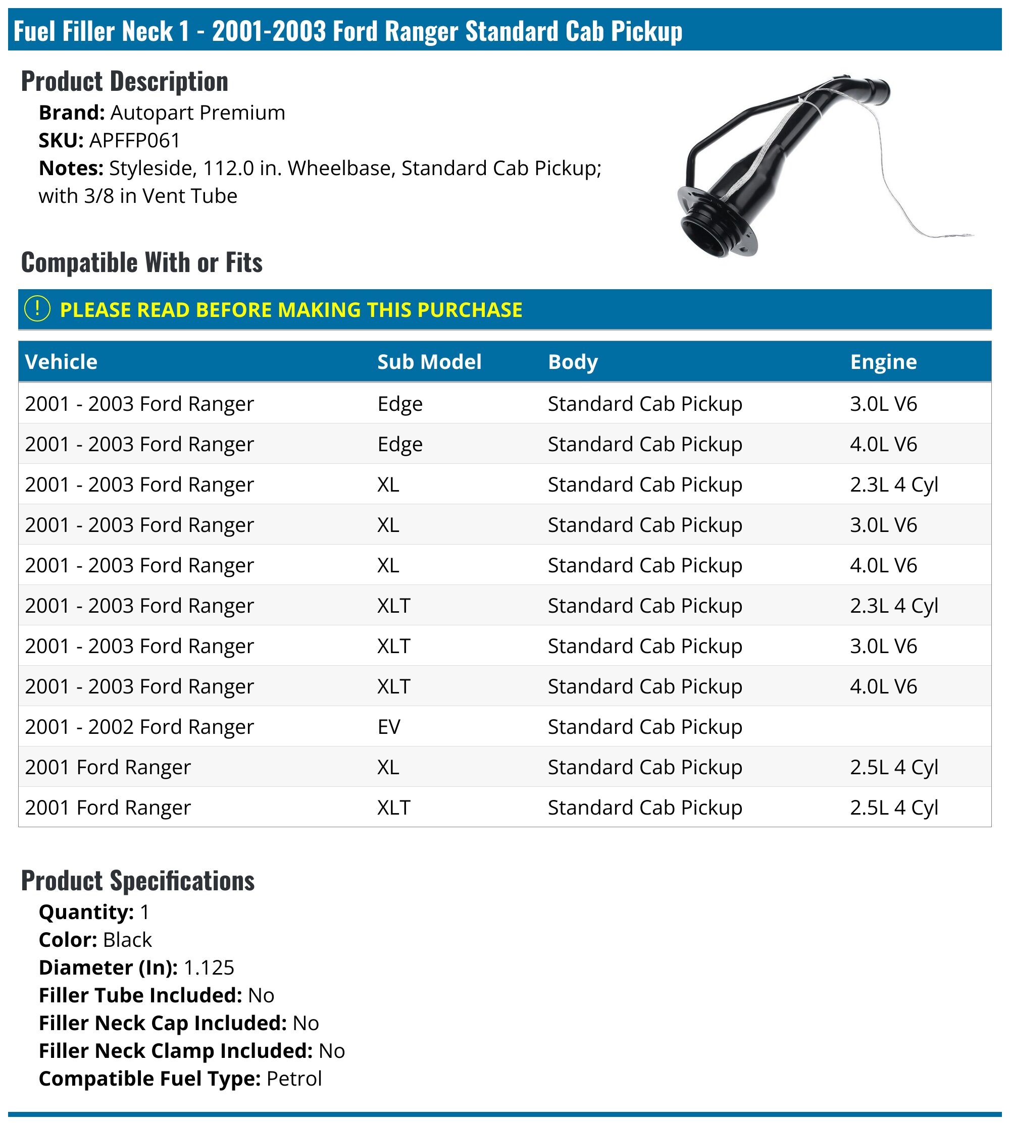 2003 Ford Ranger Fuel Mileagenull