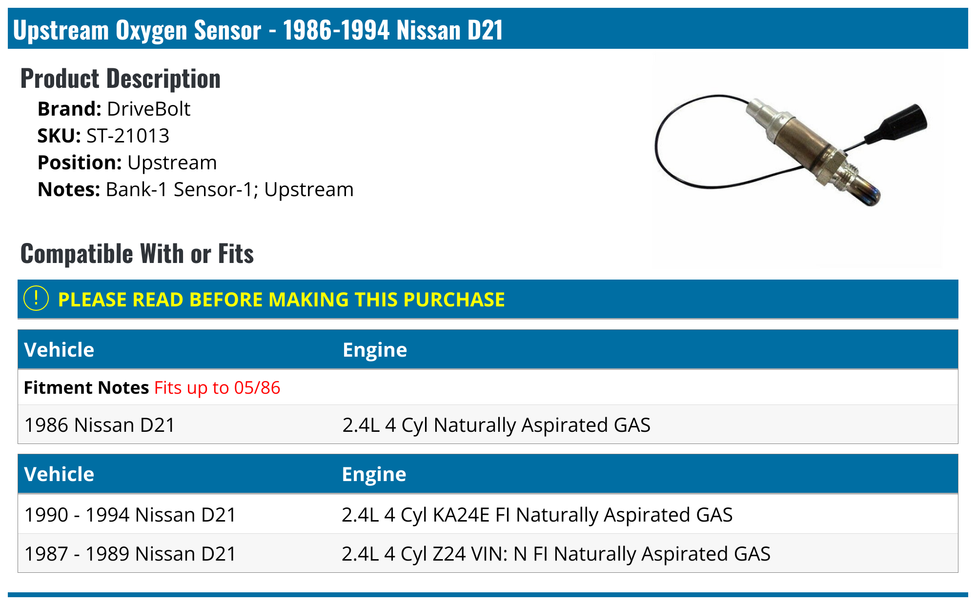 Nissan D21 Parts Catalog - Nissan Hardbody Aftermarket Parts