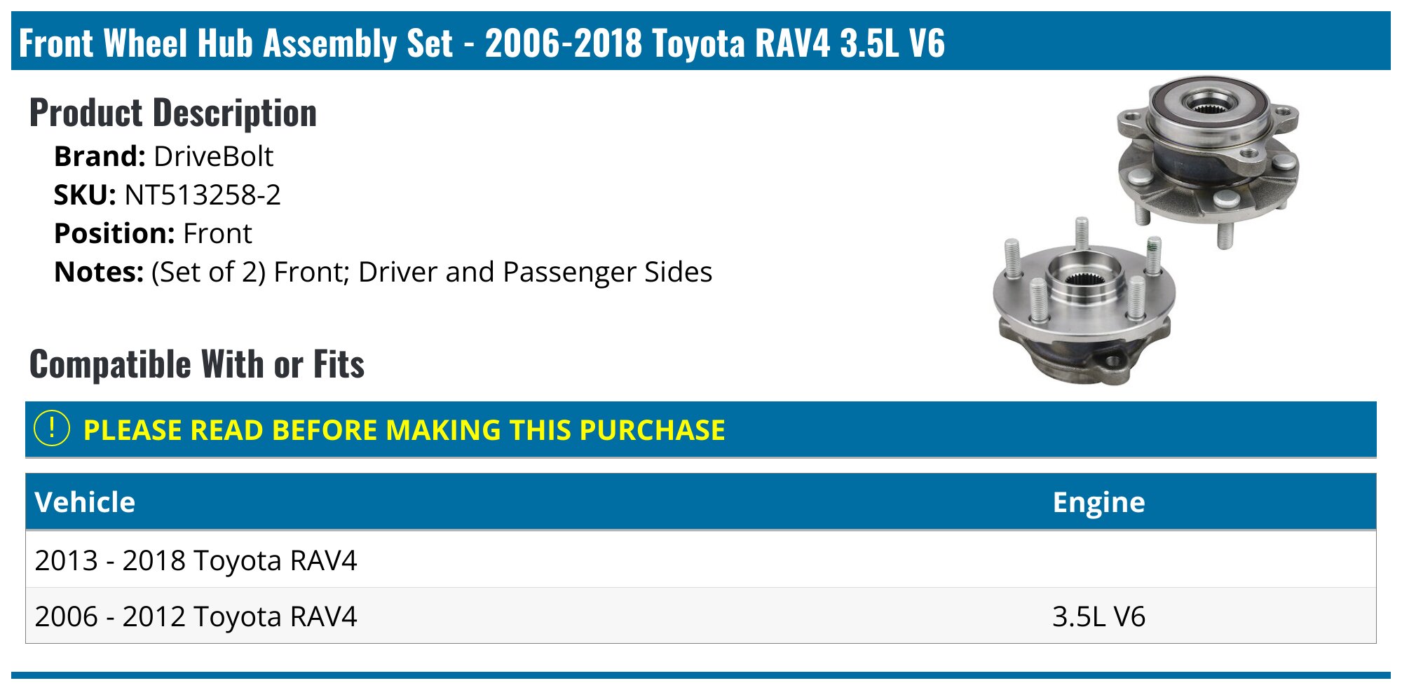 Toyota Rav4 Parts Catalog - Toyota RAV4 Body Parts | Parts Geek