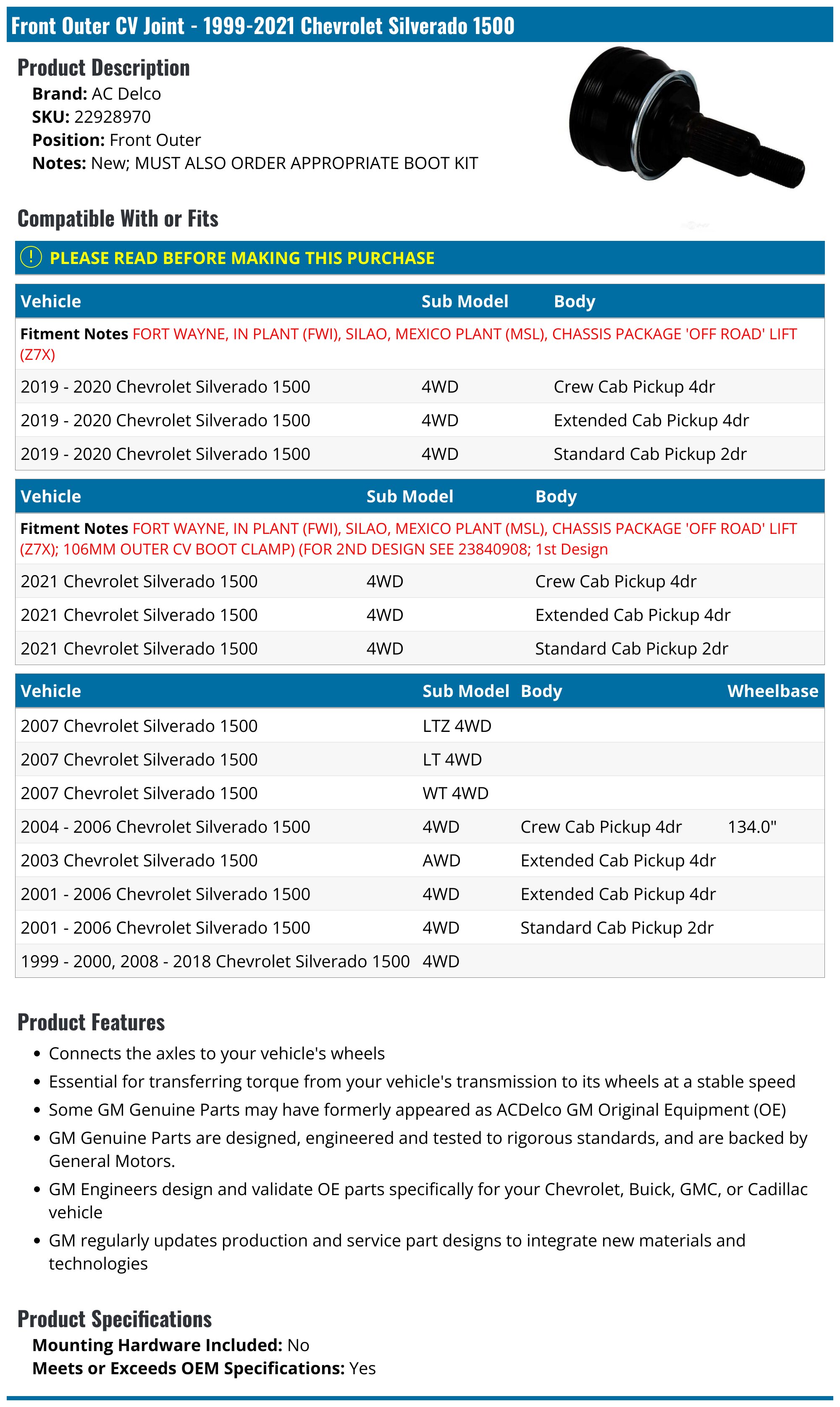 Car CV Joints - CV Joint Replacement Cost | Parts Geek